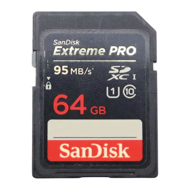 CARTE MÉMOIRE SANDISK SD XC I Extreme Pro 64 Go 10 EUR 33,28 - PicClick FR