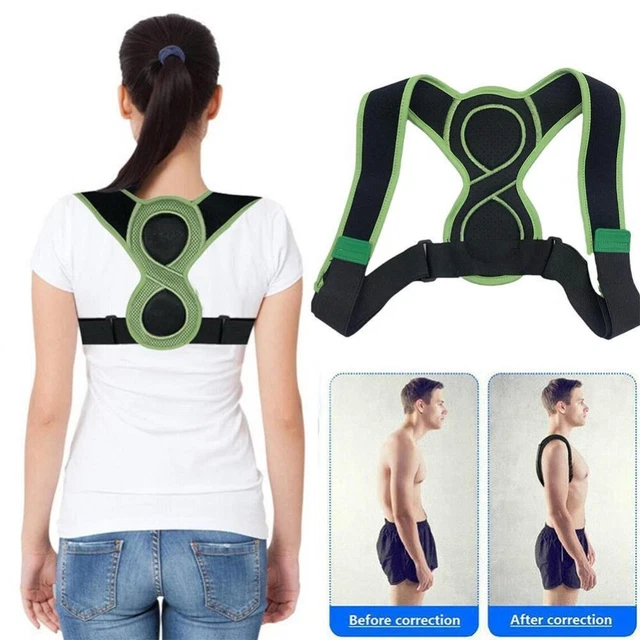 COMFORTABLE 8 SHAPED Back Posture Corrector Scoliosis EUR 9,77 ...