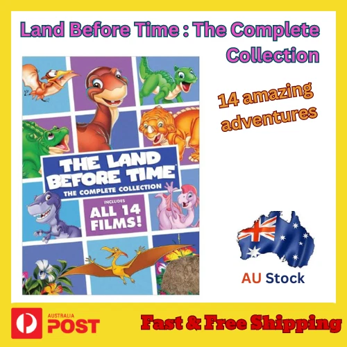 THE LAND BEFORE Time The Complete Collection All 14 Films New $62.99 ...