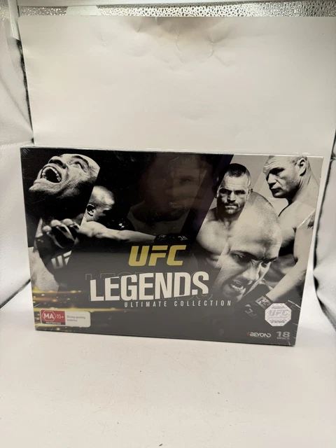 UFC LEGENDS ULTIMATE Collection : 18 DVD Set Region 4 New Sealed Silva ...