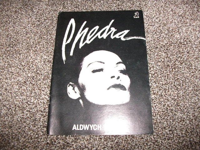 PHEDRA WEST END theatre programme (Glenda Jackson, Georgina Hale ...