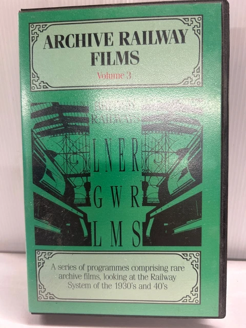 VHS VIDEO TAPE Archive railway films volume 2 - British Railways £3.82 ...