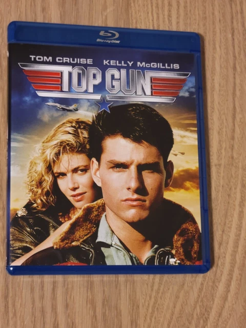 TOP GUN BLU-RAY Tom Cruise Kelly McGillis Val Kilmer Anthony Edwards ...