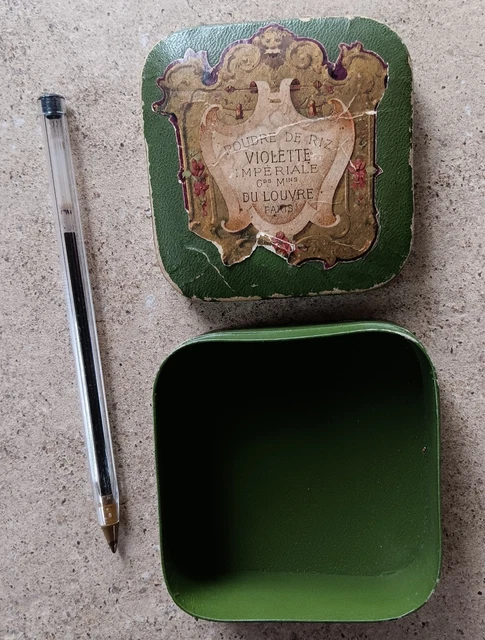 BOITE ANCIENNE POUDRE de riz Violette Impériale EUR 5,00 - PicClick FR