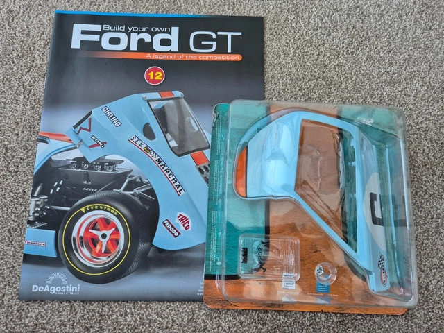 1/8 SCALE DEAGOSTINI Build Your Own The Ford Gt40 Car Issue Part 12 ...