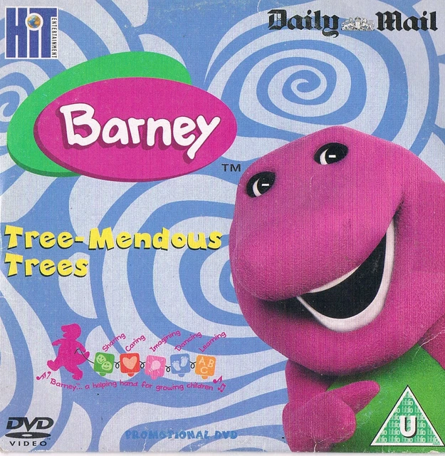 BARNEY - TREE-MENDOUS Trees - Children's - DVD N/Paper £1.65 - PicClick UK