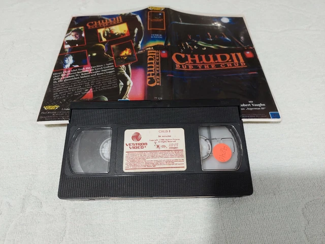 C.H.U.D. II (VHS, 1989) bud the chud 2, comedy horror Vestron Video ...