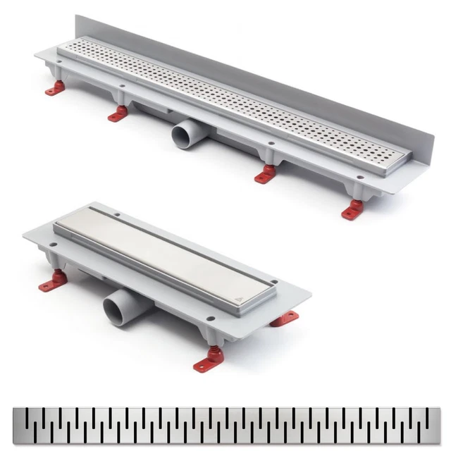 SHOWER GUTTER BATHROOM drain shower drain stainless steel floor drain ...