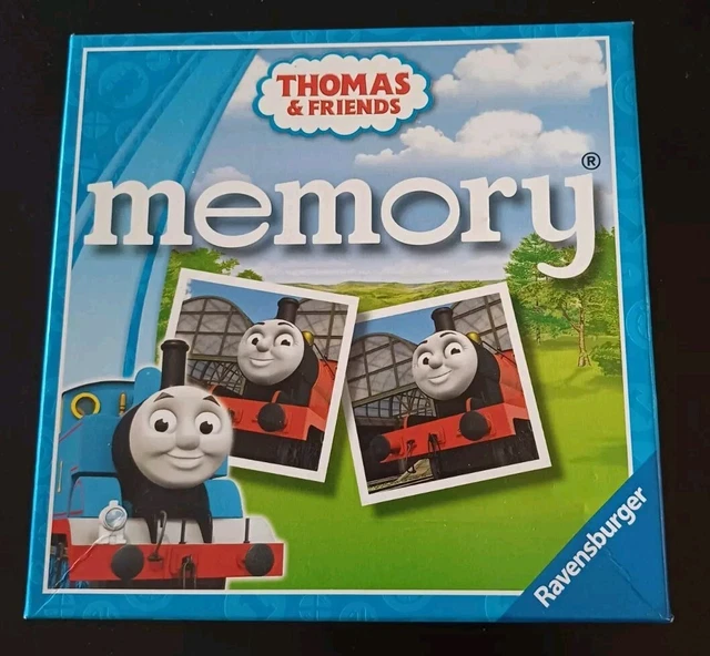 THOMAS TANK ENGINE Friends Memory Game Ravensburger Matching Pictures ...