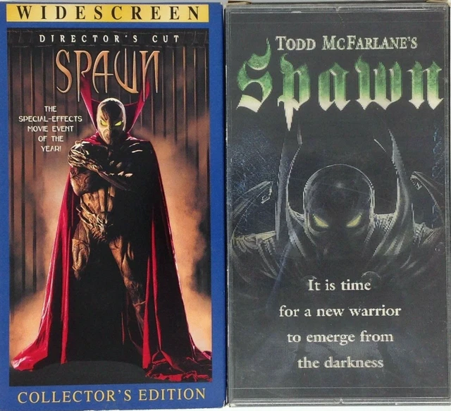 SPAWN VHS 1997 Rated R Directors Cut Widescreen Collector's Edition and Spawn £9.40 - PicClick UK