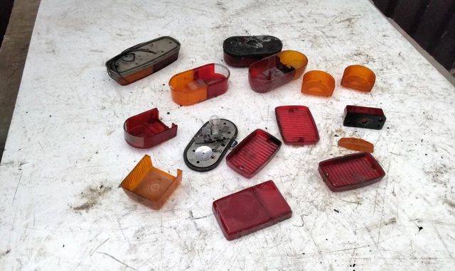 VINTAGE TRAILER Caravan Lights Job Lot £21.52 - PicClick UK