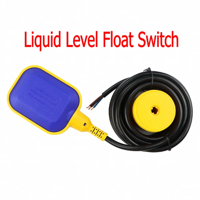 1.2-6M FLOAT SWITCH Water Tank Liquid Fluid Level Controller Sensor ...
