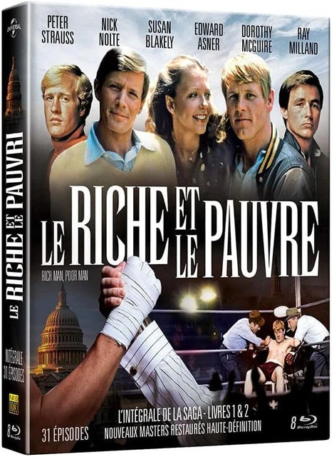 RICH MAN POOR MAN The Complete Series *34 Episodes / Nick Nolte* NEW RB ...