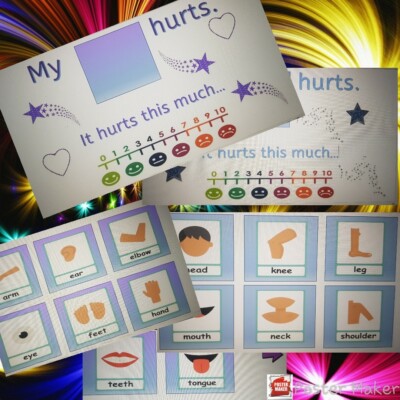 COMMUNICATION BOARD, SEN, non verbal, dementia, alzheimers EUR 7,41 ...