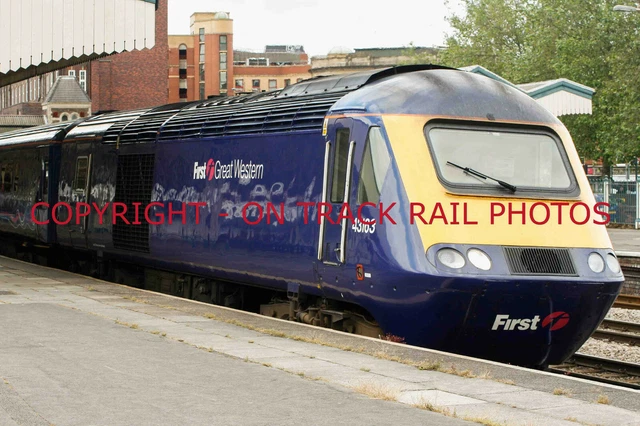 UK RAILWAY PHOTOGRAPH Of Class 43 Hst 43163. Rm43H-500 £1.70 - PicClick UK