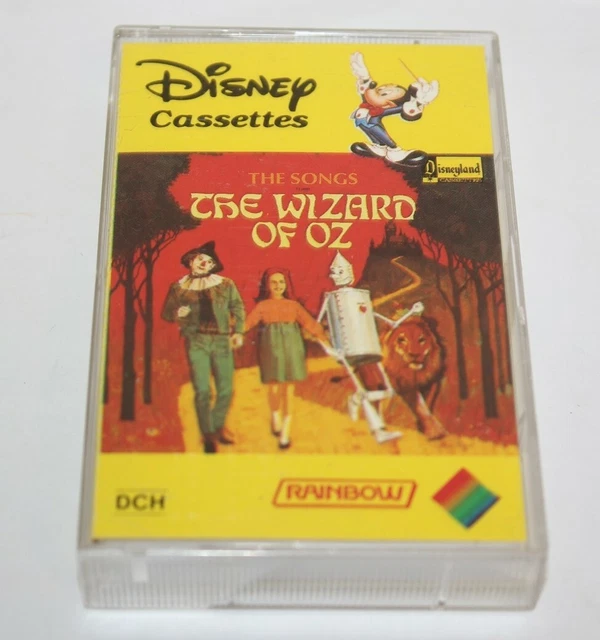 WALT DISNEY PRESENTS The Songs From The Wizard Of Oz Cassette Tape ...