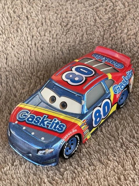 DISNEY PIXAR CARS Metallic Rex Revler Gask-its Racer #80 Diecast 1:55 ...