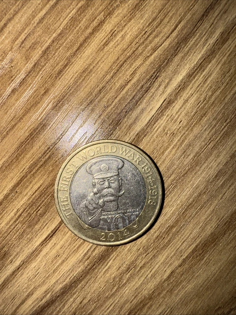 1914-1918 THE FIRST World War Lord Kitchener £2 Pound Coin £10.78 ...