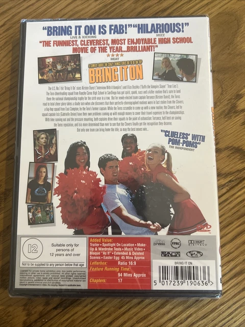 BRING IT ON (DVD, 2007) R2 New/Sealed Free P&P EUR 9,31 - PicClick IT
