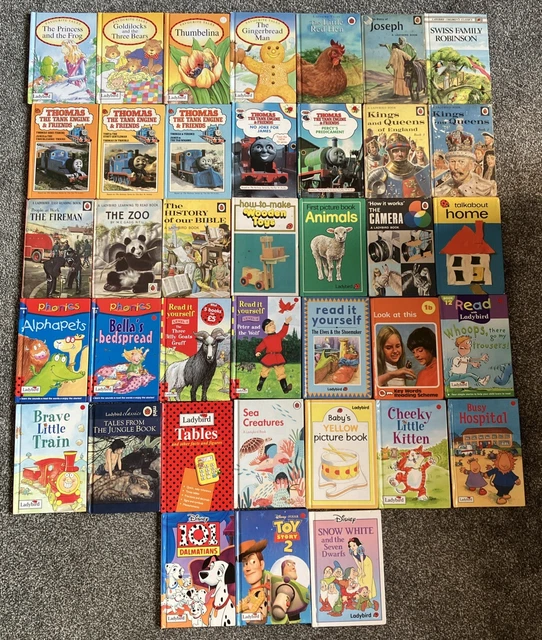 LADYBIRD BOOKS BUNDLE X 38 Children Well Loved Tales Thomas Tank Engine ...