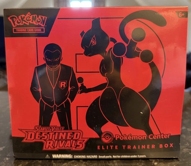 POKÉMON TCG DESTINED Rivals Pokemon Center Elite Trainer Box ETB £156. ...