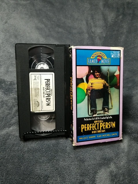 HOW TO BE a Perfect Person in Just Three Days (VHS, 1991) RARE £36.38 ...