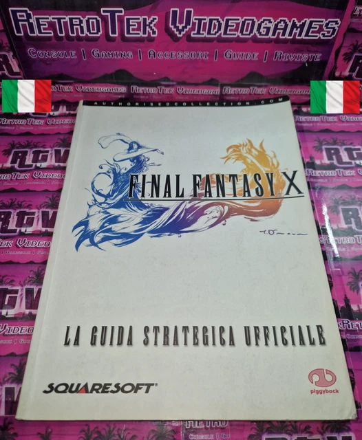 🇮🇹 GUIDA STRATEGICA FINAL FANTASY X (10) per SONY PS2 OTTIMA VERSIONE ...