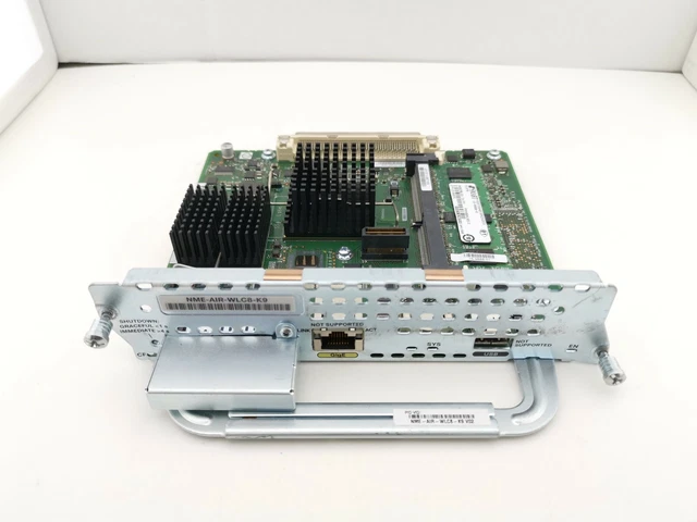 CISCO NME-AIR-WLC8-K9 WIRELESS LAN Controller Enhanced Network Module ...