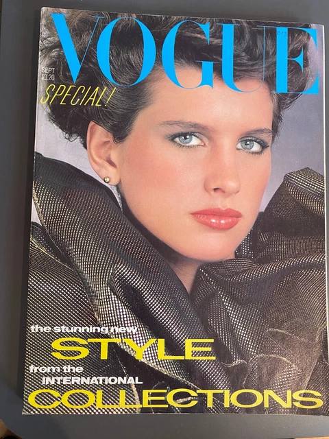 VOGUE MAGAZINE 1982 September FREE GIFT WRAP Fast Dispatch £13.99 ...