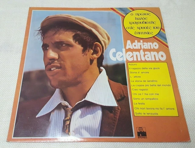 ADRIANO CELENTANO – Gold Hits Of Adriano Celentano LP Greece 1980' £25. ...