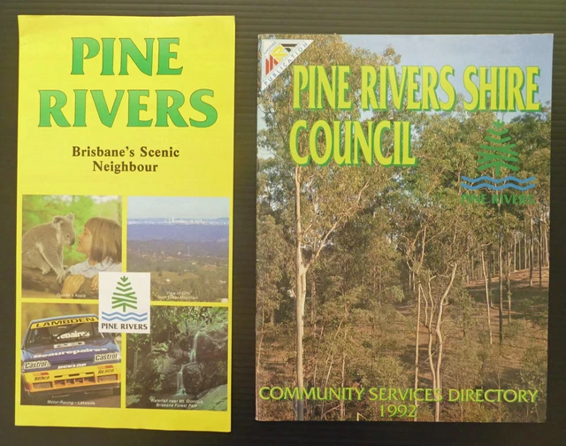 VINTAGE BRISBANE QLD history PINE RIVERS 1992 Samford Dayboro Petrie ...