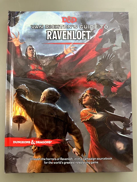 DUNGEONS & DRAGONS Van Richten's Guide to Ravenloft! Brand New! 1st ...