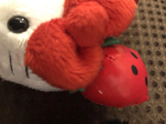 STRAWBERRY MAN HONEY Peach Dark Grape Man Plushie Mascot Keychain ...