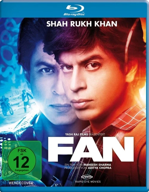 SHAH RUKH KHAN: Fan (Blu-ray) Shah Rukh Khan Joelle Koissi Mariola ...