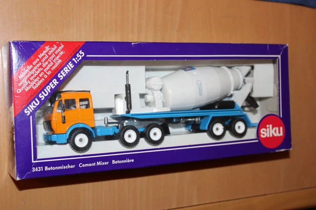 SIKU 3431 WERBEMODELL!! Betonmischer (Mercedes SK) "UPAT" NEU OVP EUR 51,00 - PicClick DE