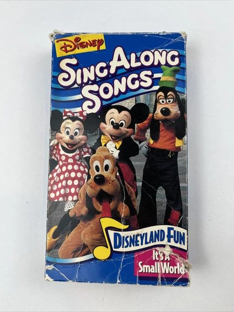 Disneys Sing Along Songs Disneyland Fun Its A Small World Vhs 1993