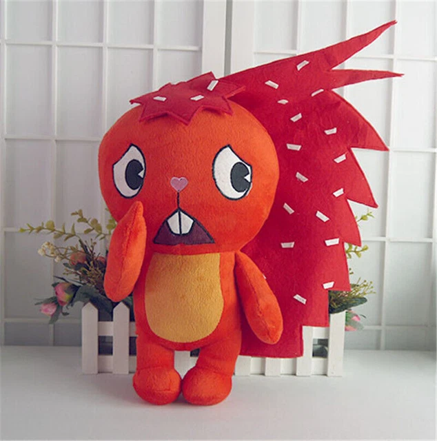 HTF HAPPY TREE Friends Flaky Plush Doll Stuffed Toy Pillow Kids Gift ...