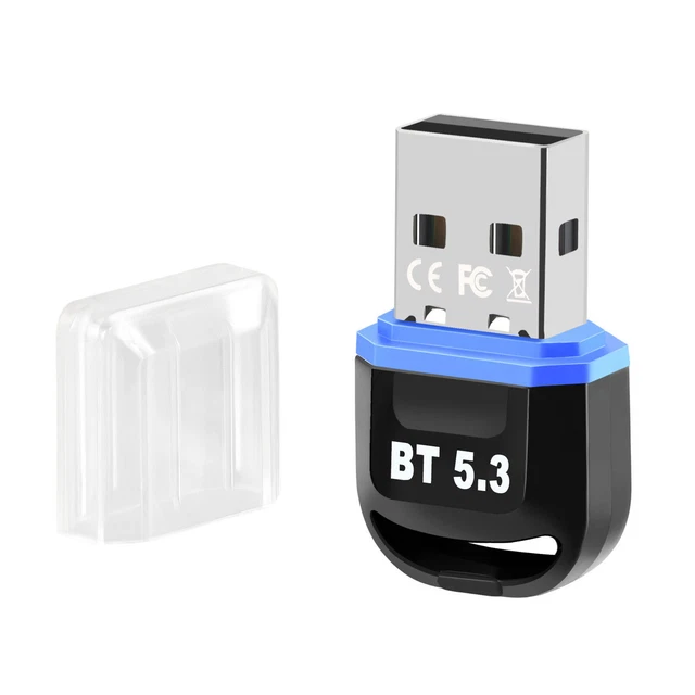 USB BLUETOOTH 5.3 Adapter Downward Audio Receiver For A2DP HSP AVRCP ...