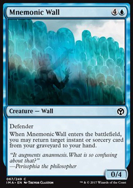 MTG 4X MNEMONIC WALL - MURO MNEMONICO - THS - MAGIC EUR 1,00 - PicClick FR