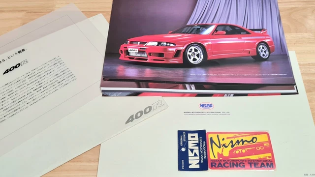NISSAN SKYLINE R33 GTR Nismo 400R Rare Catalogue & Sticker Set $599.00 ...