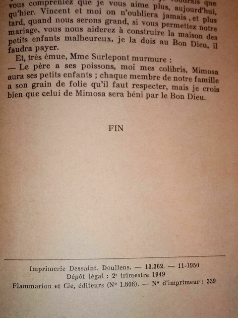 T. TRILBY: LA Princesse Mimosa/ Flammarion 1950 EUR 9,50 - PicClick FR