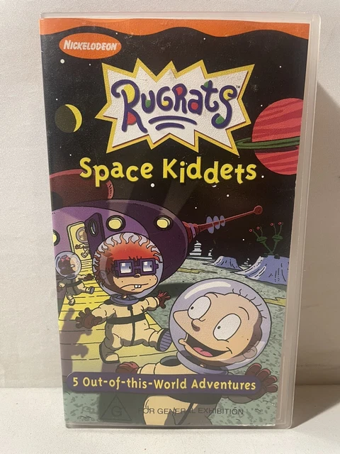 VINTAGE NICKELODEON RUGRATS Space Kiddets VHS 2001 RARE $29.99 ...
