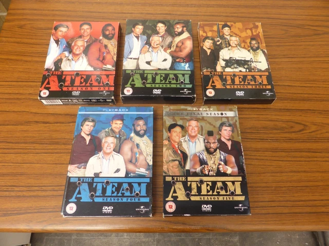 THE A-TEAM - Complete TV Series Seasons 1-5 DVD Box Sets 1 2 3 4 5 EUR ...