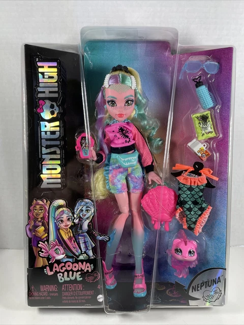 MONSTER HIGH LAGOONA Blue Reboot 2022 Gen 3 par Mattel flambant neuf ...
