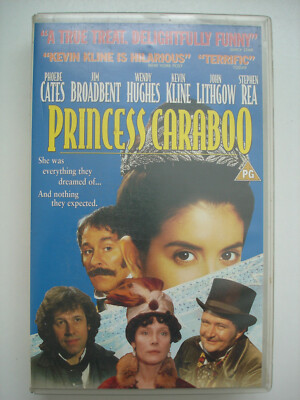 PRINCESS CARABOO - Phoebe Cates - Big Box VHS Video £10.00 - PicClick UK
