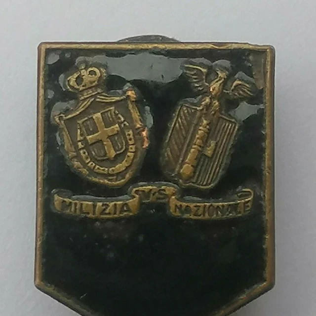 DISTINTIVO FASCISTA MVSN Milizia Pnf Fascist Badge Ww2 £86.35 - PicClick UK