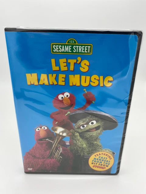 SESAME STREET - Lets Make Music (DVD, 2003) $79.78 - PicClick CA