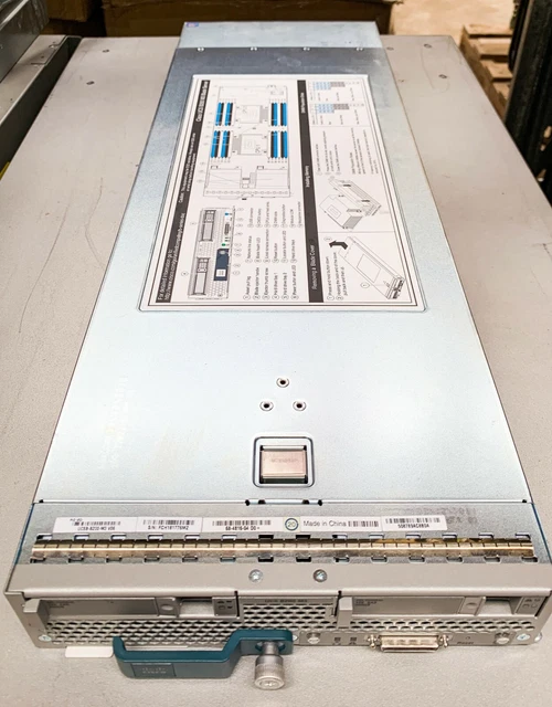 CISCO UCS B200 M3 Blade Server 2x Xeon E5-2640 32GB 1.8TB HDD | UCSB ...