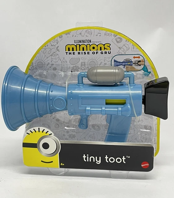 MATTEL MINIONS TINY Toot Fart Sound Gun Blaster The Rise Of Gru NEW £7. ...