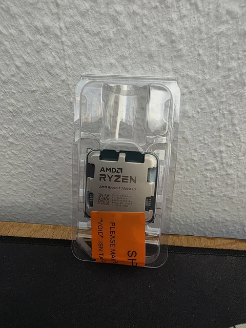 AMD RYZEN 7 7800X3D 5GHz 8-Core Processor, Socket AM5 £286.68 - PicClick UK